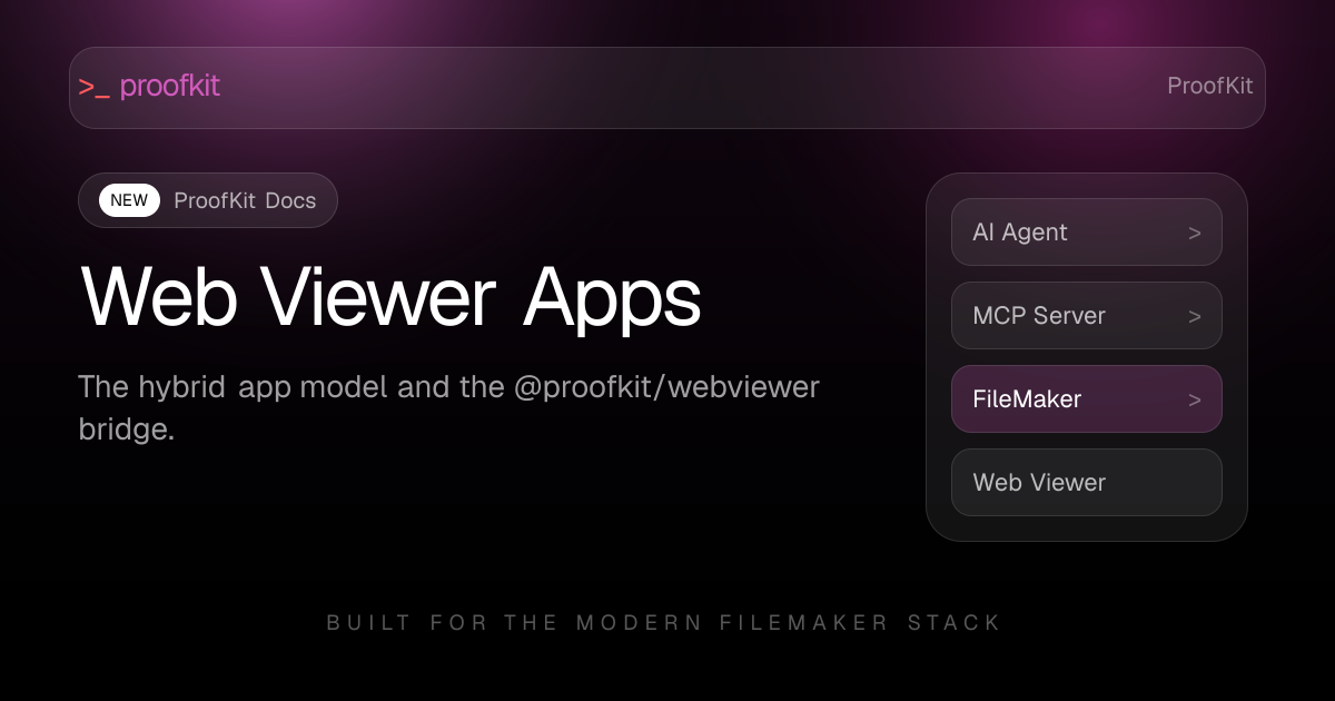 Web Viewer Apps